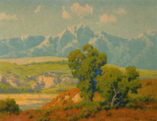 California summer landscape by Maurice Braun on artnet