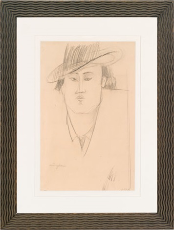 Portrait of a man by Amedeo Modigliani on artnet