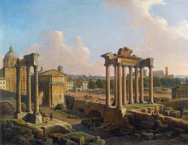 Forum Romanum by Nikanor Greigor'evich Chernetsov on artnet