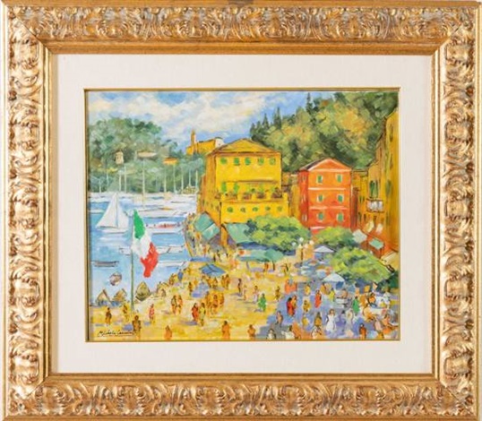 Festa a Portofino by Michele Cascella on artnet