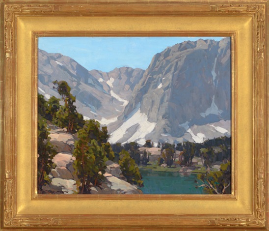 First Lake, Near Big Pine, California by Edgar Alwin Payne on artnet