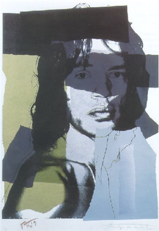 Mick Jagger by Andy Warhol on artnet