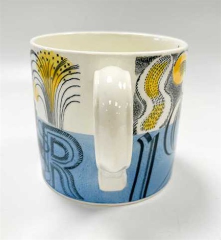 A George VI commemorative coronation mug by Eric Ravilious on artnet