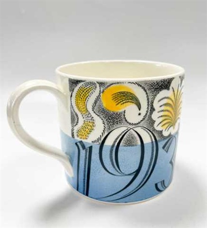 A George VI commemorative coronation mug by Eric Ravilious on artnet