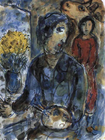 Marc Chagall Self Portrait
