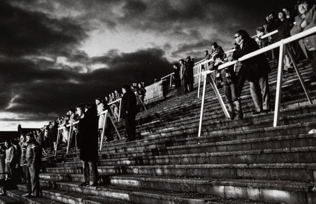 Huddersfield Rugby League Ground, England, 1980 by Martin Parr on artnet