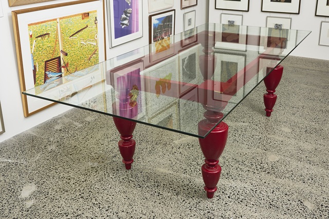 Dorian, Model 7025, Dining Table, c. 2002 by Dominique Mathieu on artnet