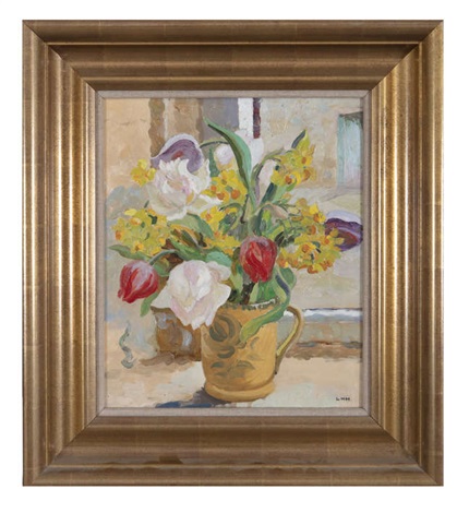 Still Life of Flowers in a Jug by Letitia Marion Hamilton on artnet