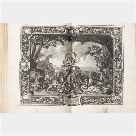 Tapisseries du Roy, ou sont representez les quatre elemens et les quatre saisons avec les ...