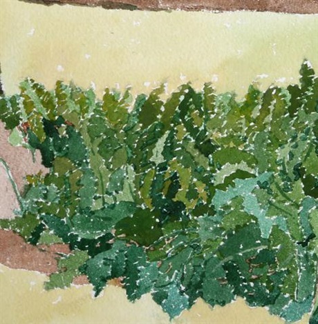 The Carrot Bed by Alan Gussow on artnet