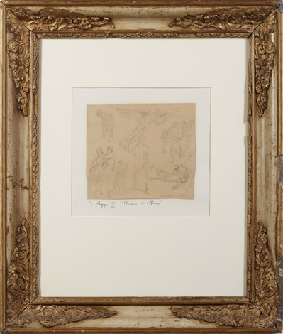 La legge, III Studio di affresco by Carlo Carrà on artnet