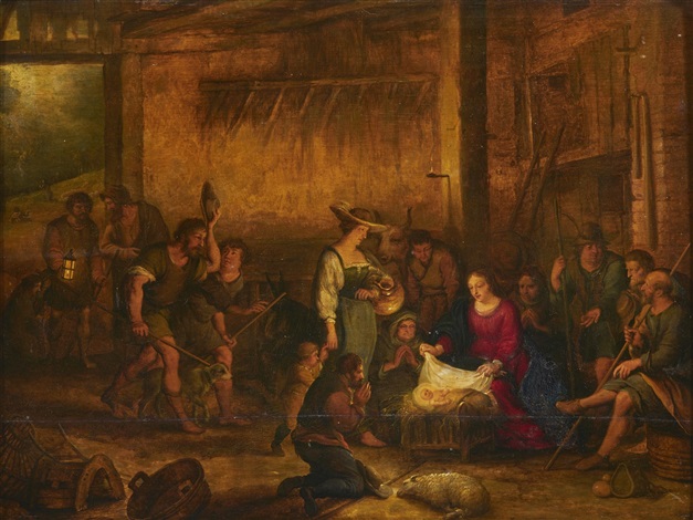 Adorazione dei pastori by Flemish School (17) on artnet