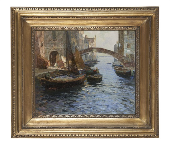 Ponte Caneva - Chioggia by Angelo Pavan on artnet