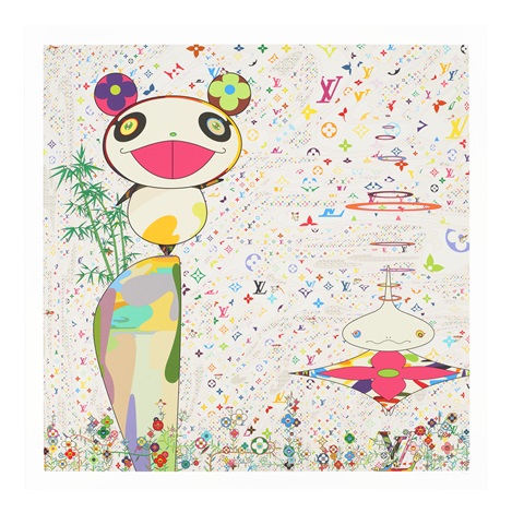 SUPERFLAT Monogram Panda His Friends by Takashi Murakami on artnet