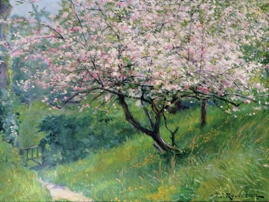 Cherry blossom by Jean Jacques Rousseau on artnet