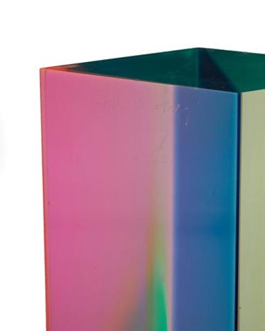 Polychromatic Pillar Sculpture by Vasa Velizar Mihich on artnet