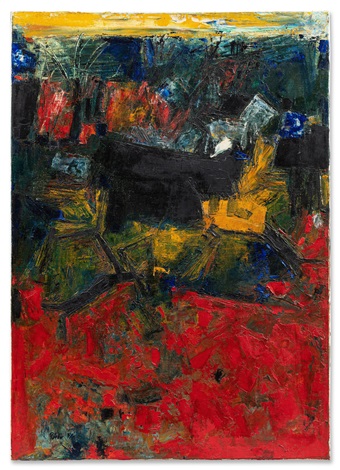 Composition by Sayed Haider Raza on artnet