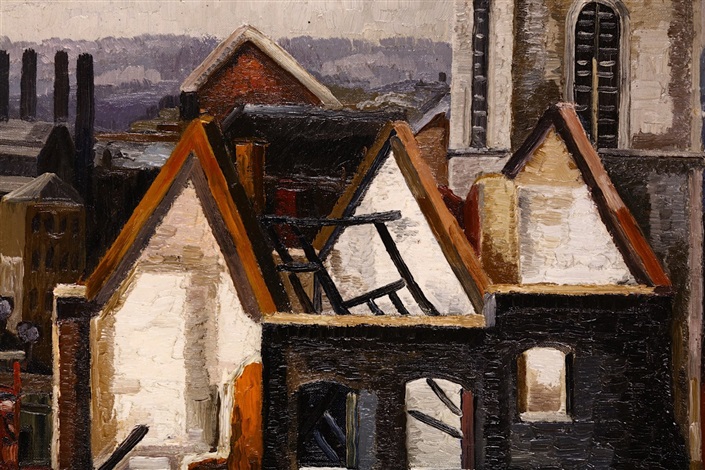 Over Queen Victoria Street, London by David Carr on artnet