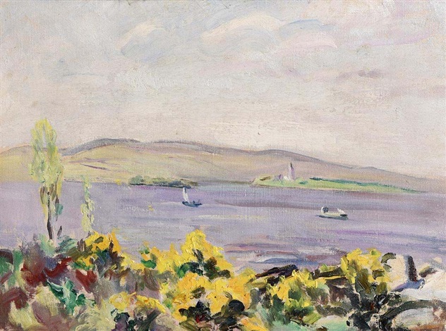 Mountshannon House, Co. Clare by Eva Henrietta Hamilton on artnet