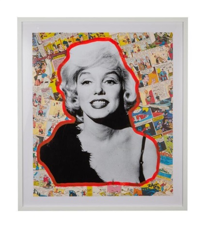 E.M. ZAX SIGNED ORIGINAL MARILYN MONROE ARTWORK by E. M. Zax on artnet