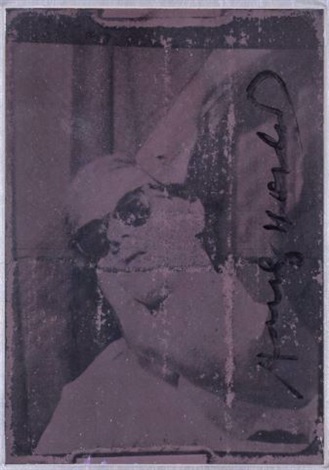 Autoportrait, circa 1963 by Andy Warhol on artnet