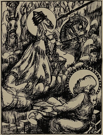 From the Revelation of St. John the Divine series by Allan Rohan Crite ...