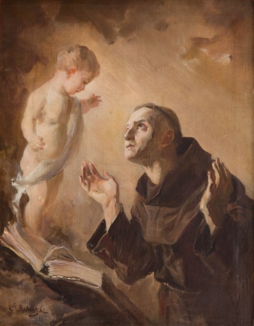 Saint Antoni Padewski by Stanislaw Batowski-Kaczor on artnet