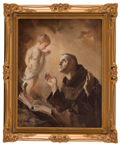 Saint Antoni Padewski by Stanislaw Batowski-Kaczor on artnet