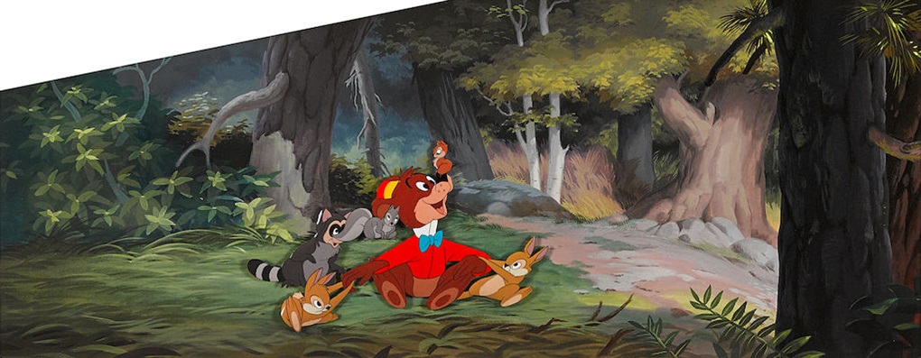 A celluloid of Bongo from Fun and Fancy Free by Walt Disney Studios on ...