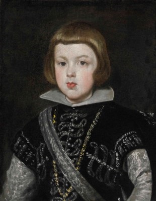 Portrait of the Infante Baltasar Carlos 1629-1646, son of King Philip ...