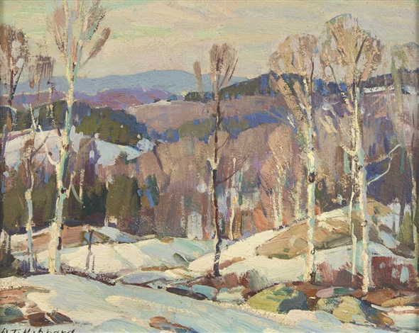 Vermont Landscape by Aldro Thompson Hibbard on artnet