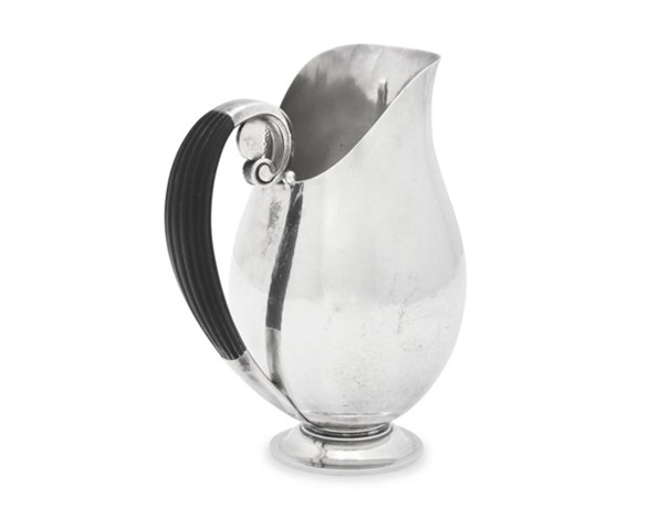 A Johan Rohde Designed Georg Jensen Silver Schilling Pitcher by Johan ...