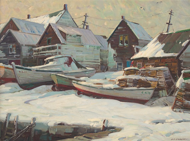 After the Blizzard by Aldro Thompson Hibbard on artnet