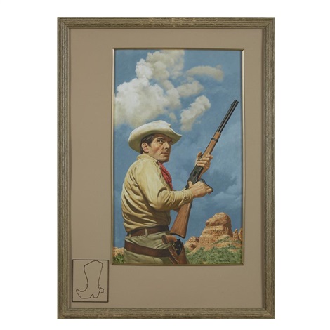 UNTITLED Rifleman by Stanley Borack on artnet