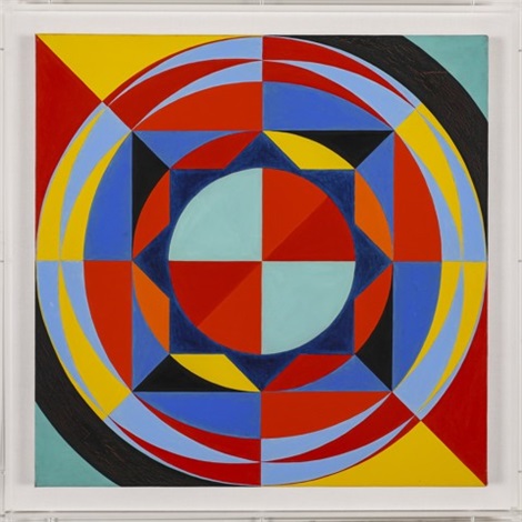 SQUARE AND CONCENTRIC CIRCLE by Toshinobu Onosato on artnet