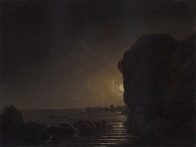 Dunleary, coast of Dublin by James Arthur O'Connor on artnet