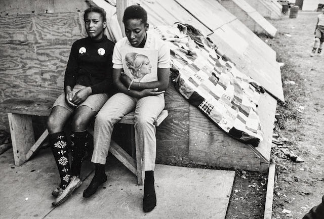 Untitled Young seated couple, Resurrection City, Poor Peoples Campaign ...