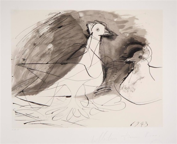 Pigeons by Pablo Picasso on artnet