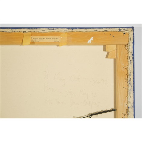 THE PAINTED FLAG by Charles Pachter on artnet