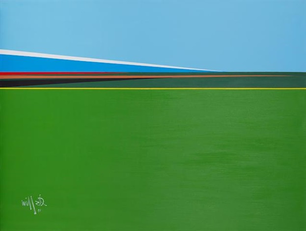 Kefraya Landscape, Lebanon by Missak Terzian on artnet