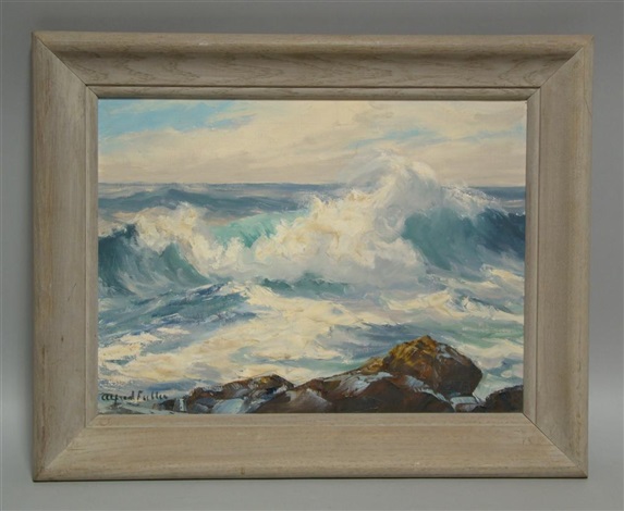 Lazy surf - Maine by Alfred Fuller on artnet