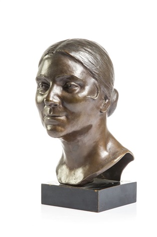 Portrait of artists wife by Stanislaw Lewandowski on artnet