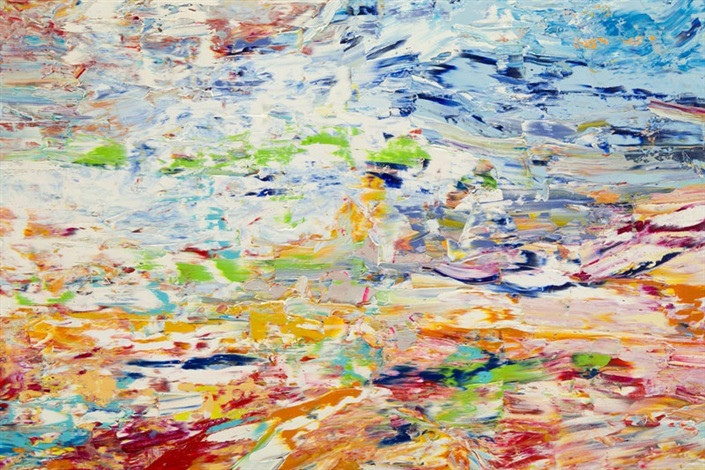 Landscape afterimage Map by Gossia Zielaskowska on artnet