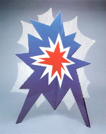 STANDING EXPLOSION by Roy Lichtenstein on artnet