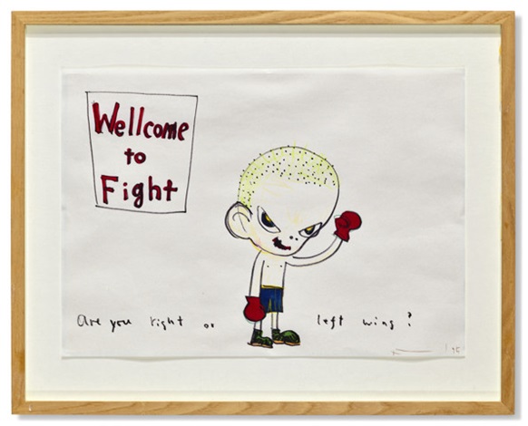 Welcome to Fight by Yoshitomo Nara on artnet