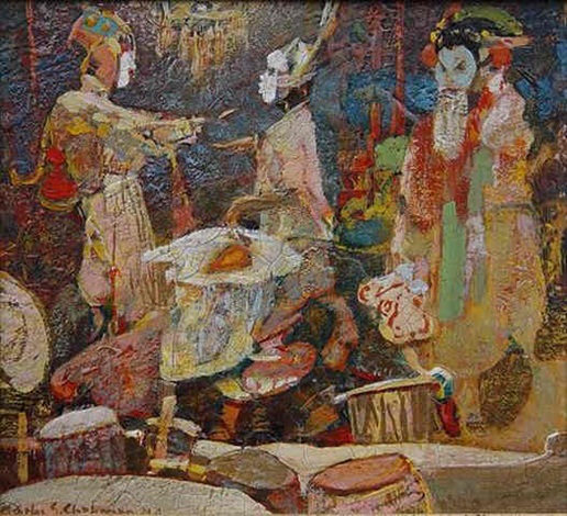 Chinese New Year by Charles Shepard Chapman on artnet