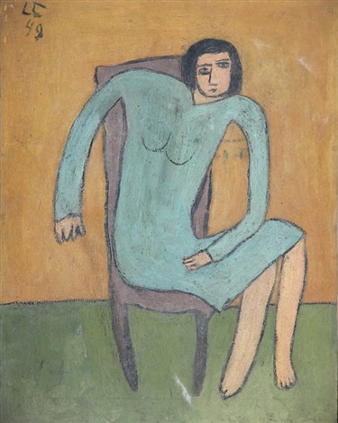 Figura sentada by Luis Centurion on artnet