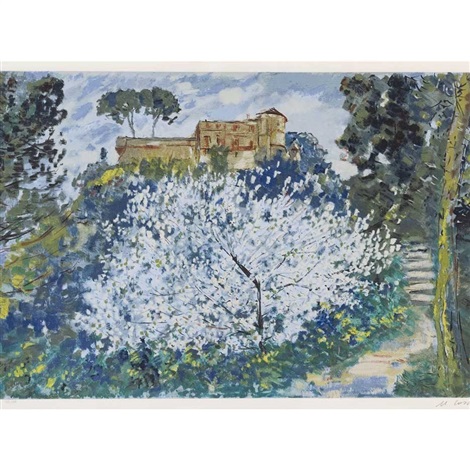 Castello di Portofino by Michele Cascella on artnet