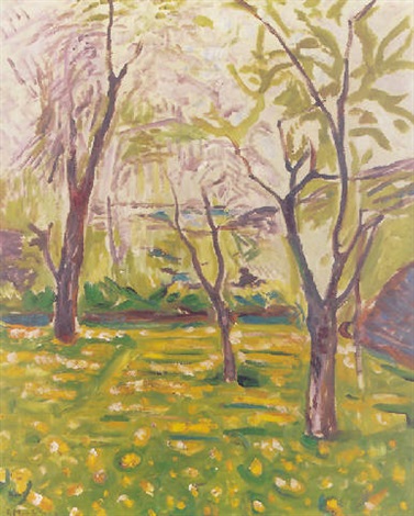 The garden by Edvard Munch on artnet