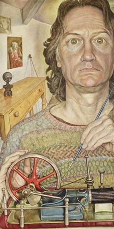 Model steam machine Self-portrait by Michael Taylor on artnet